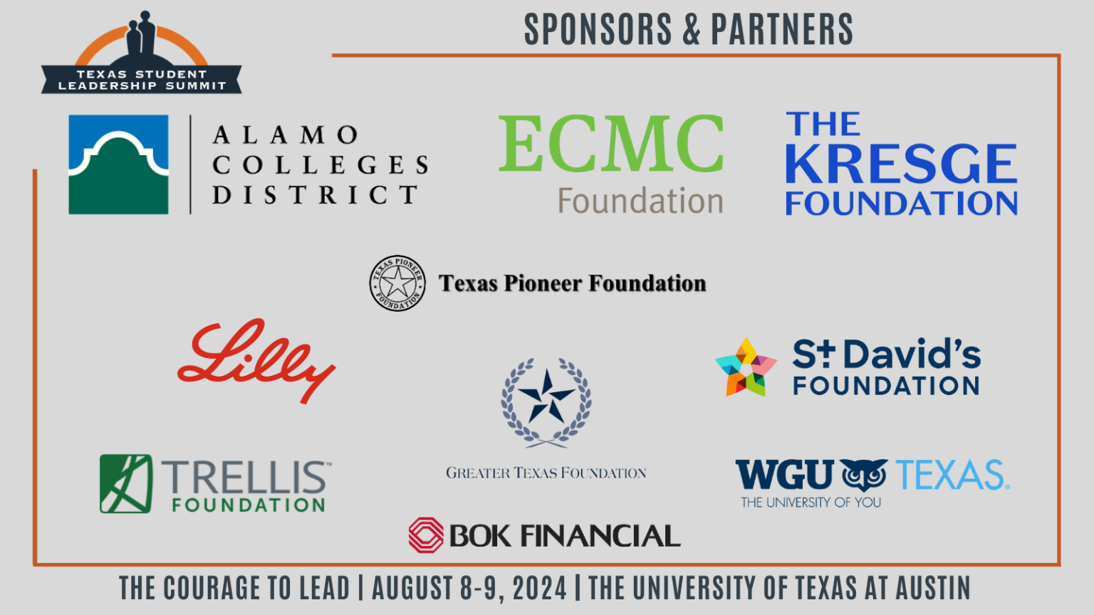 Texas Student Leadership Summit